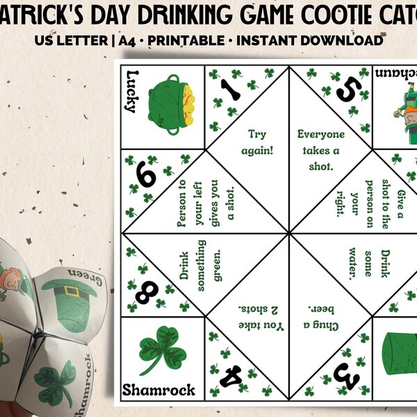 Adult Cootie Catcher - Etsy