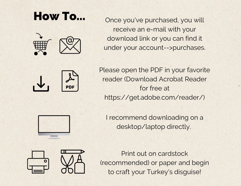 Disguise a Pumpkin Craft Project: Halloween Family Activity (instant ...