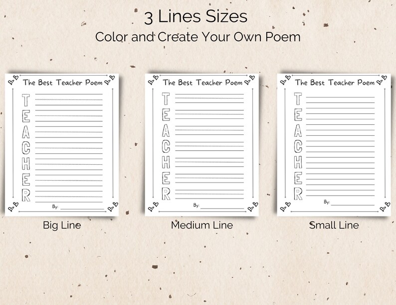 Teacher Appreciation Poem Printable - End of Year Teacher Appreciation ...