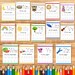 26 Printable Alphabet Tracing Pages 26 Letters With Pictures Uppercase ...