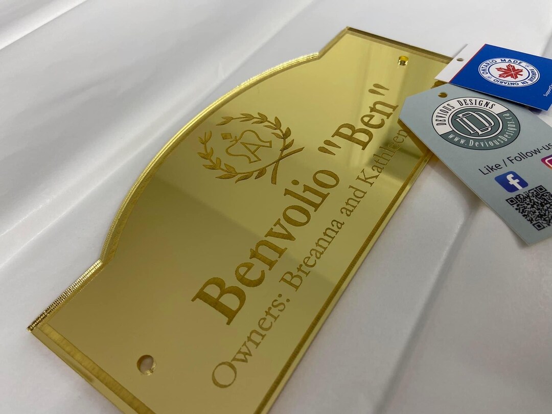 Barn Stall Sign With Your Barn Logo | Indoor / Outdoor | Horse Stall ...