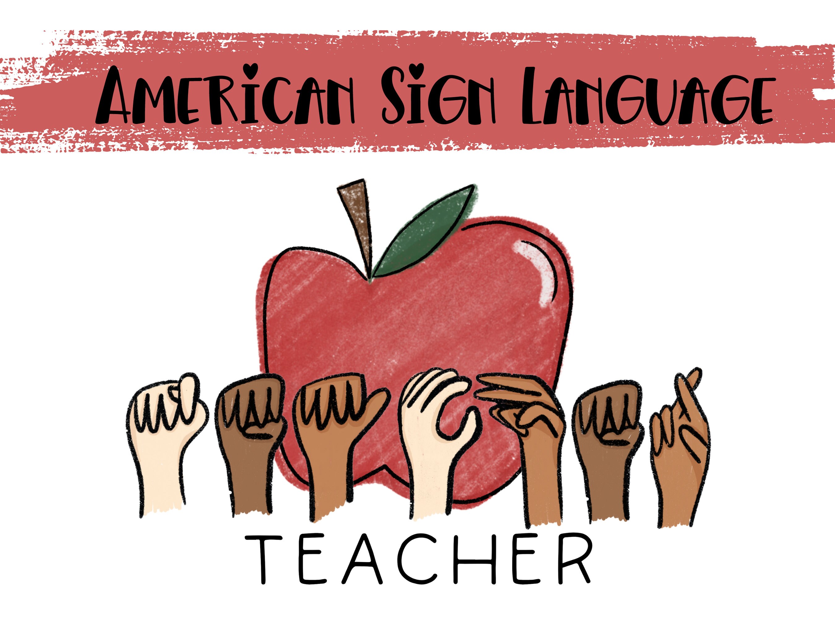 ASL Teacher Water Bottle: Deaf Education, Special Education Gift - Etsy