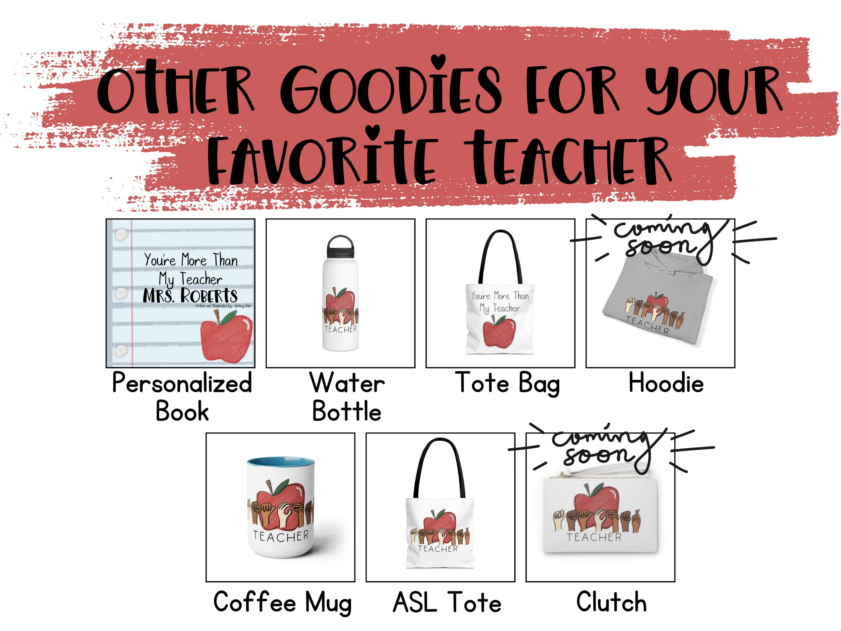 Personalized ASL teacher Water Bottle: American Sign Language ...