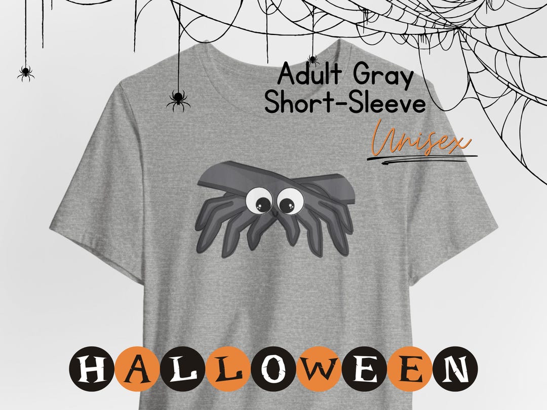 Spooky Signs: ASL Spider- Adult Halloween Tee - Etsy