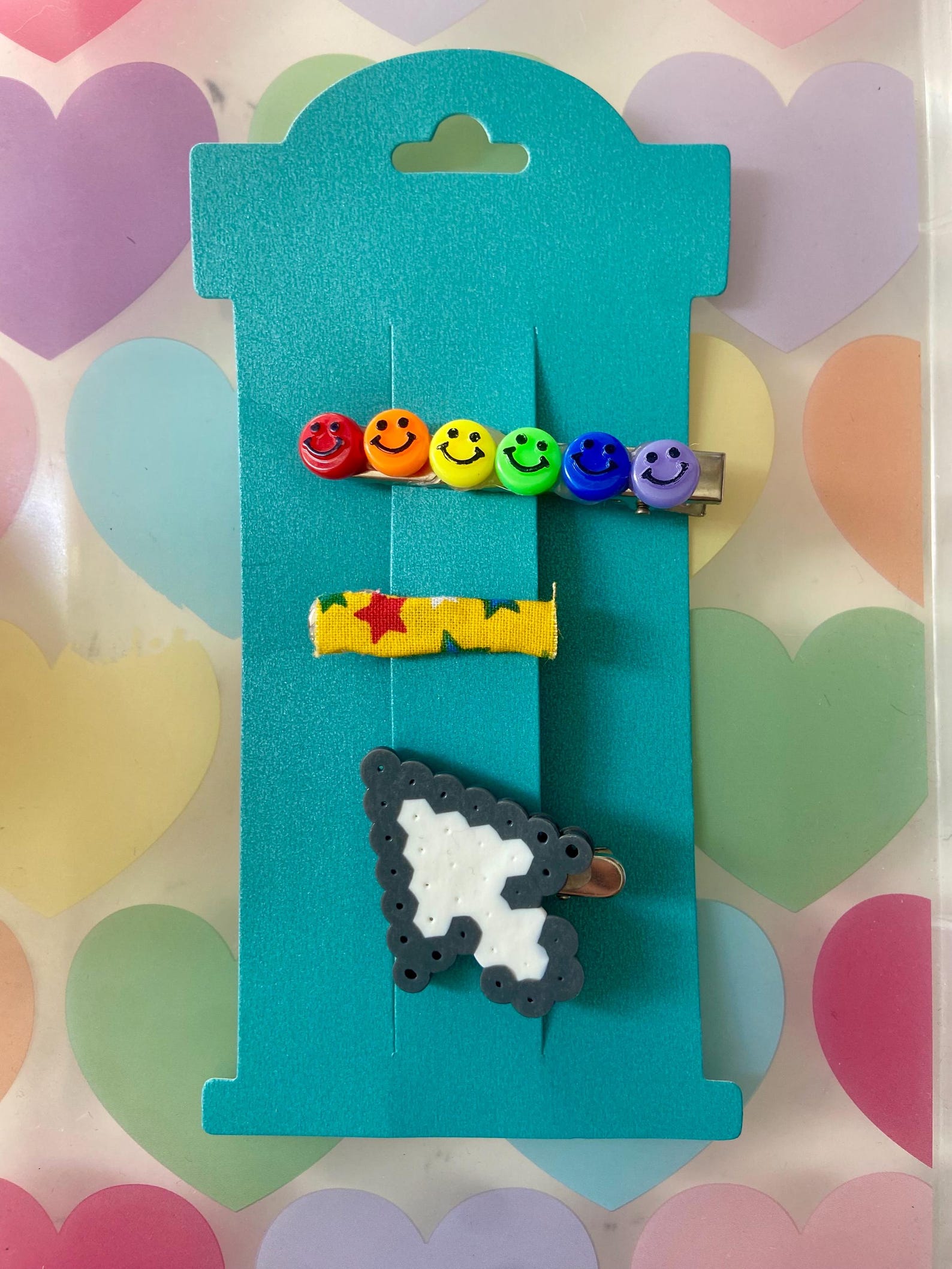 Computer Nostalgia Hair Clip Set! Cute Kawaii Bow, Decora Hair Clips - Etsy