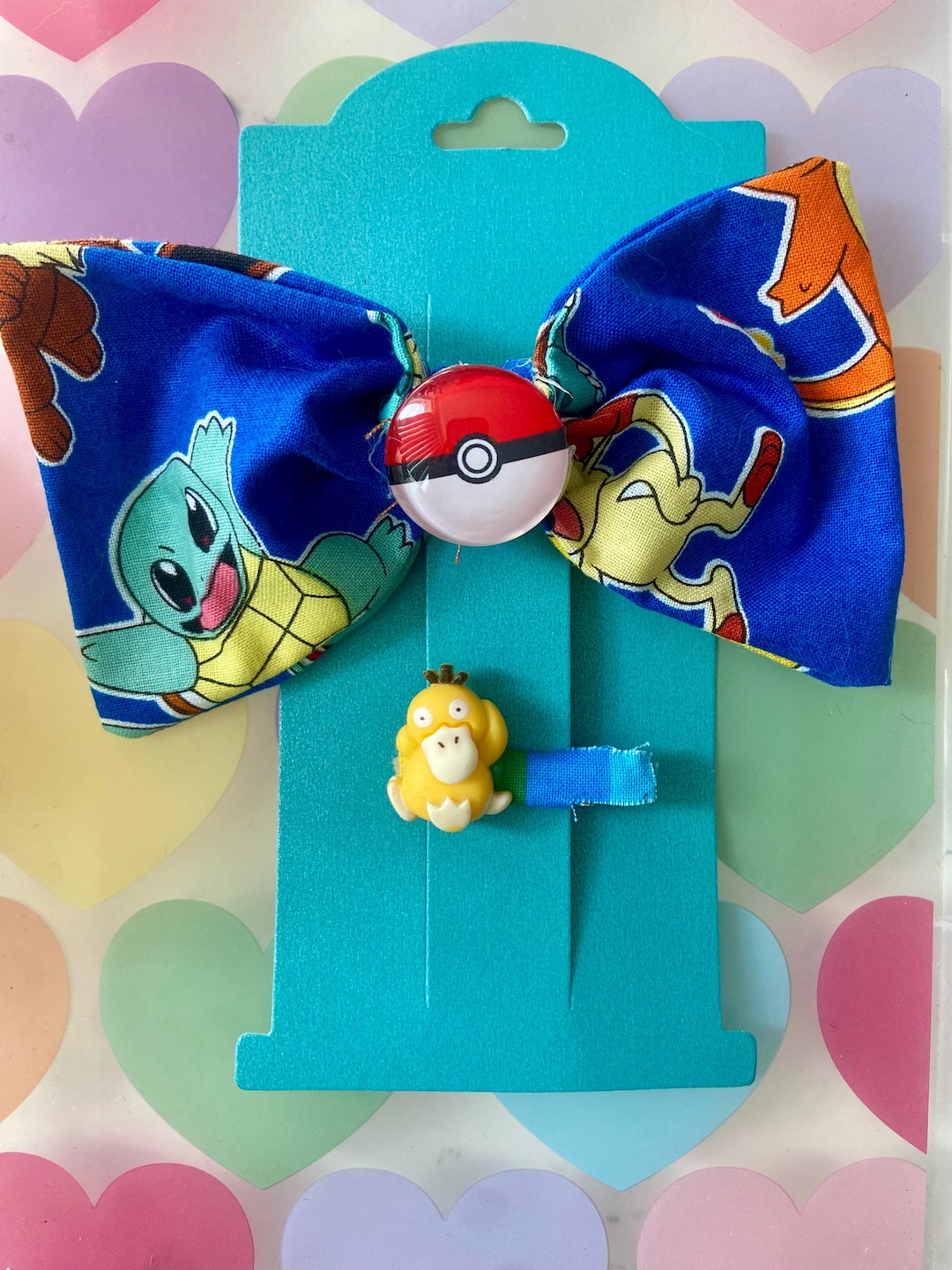 Pokémon Bow! Cute Kawaii Bow, Decora Hair Clips - Etsy