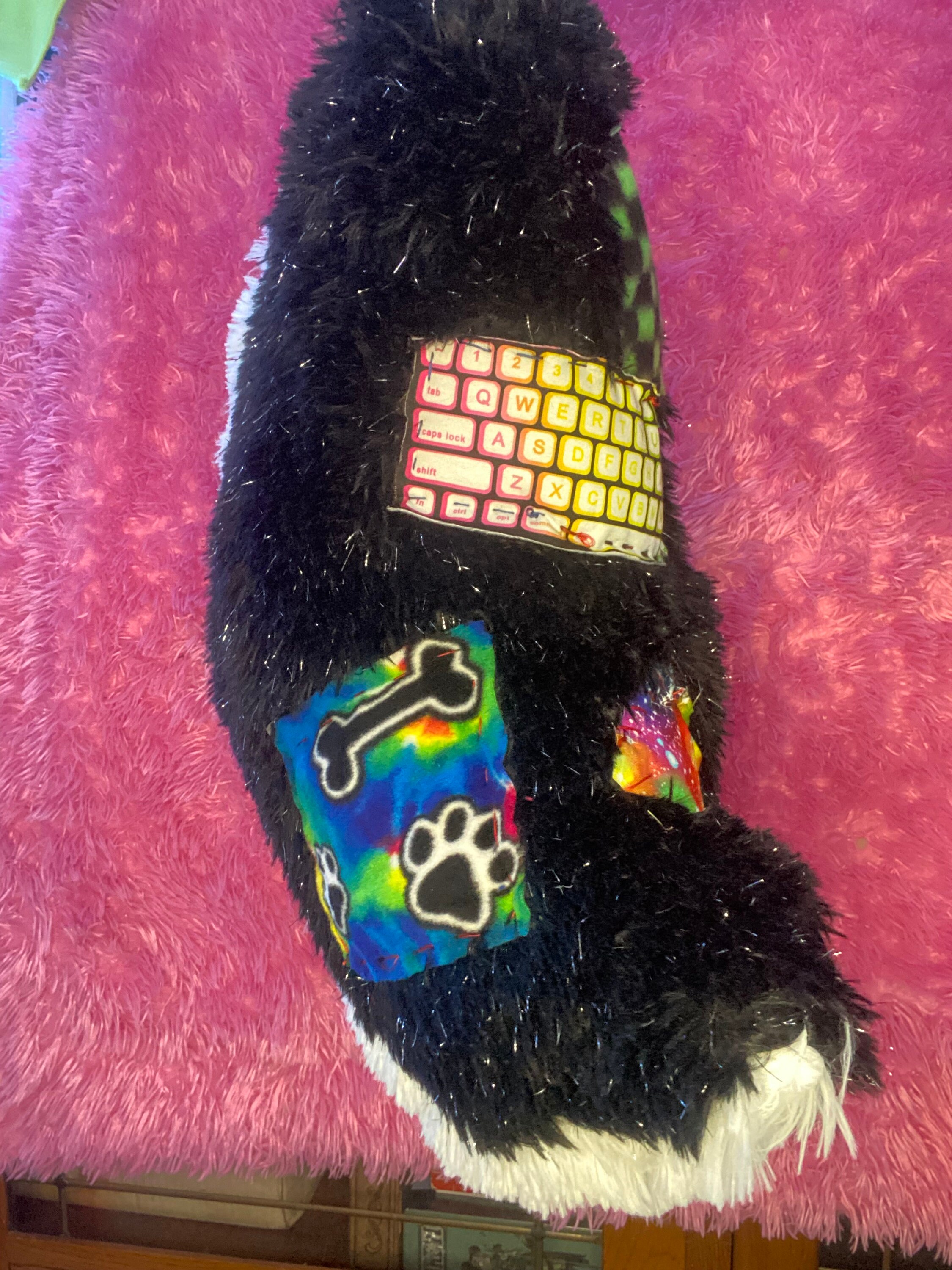 Sparkle Dog Patch Tail - Etsy