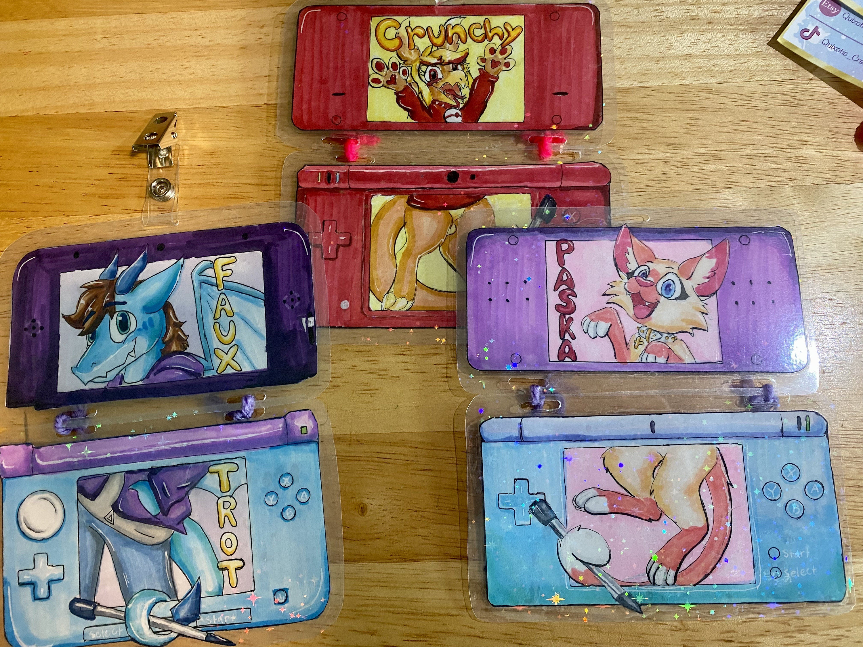 Custom Furry DS/3DS Badge - Etsy