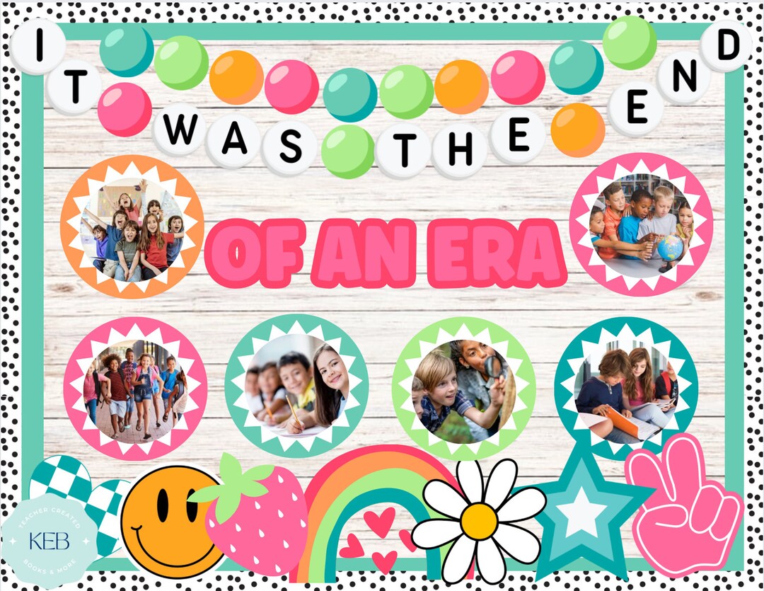End of an Era Classroom Bulletin Board Kit - Etsy