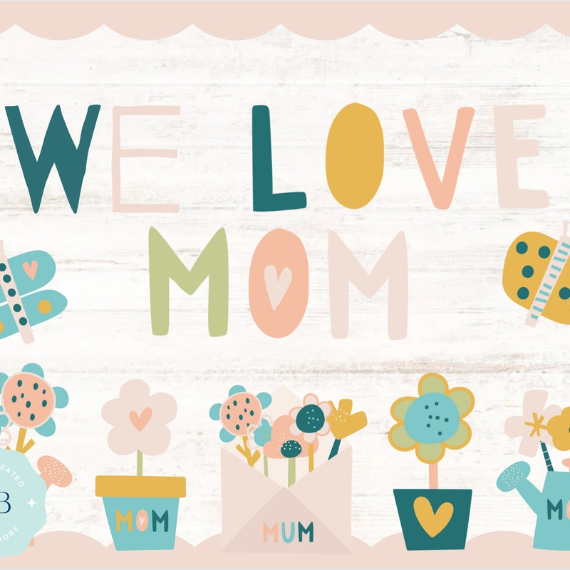 Mothers Day Bulletin Boards for Church - Etsy