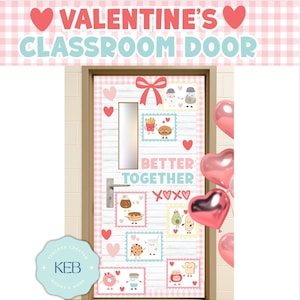 Valentine’s Day Bulletin Board & Door Decor Kit – “better Together ...