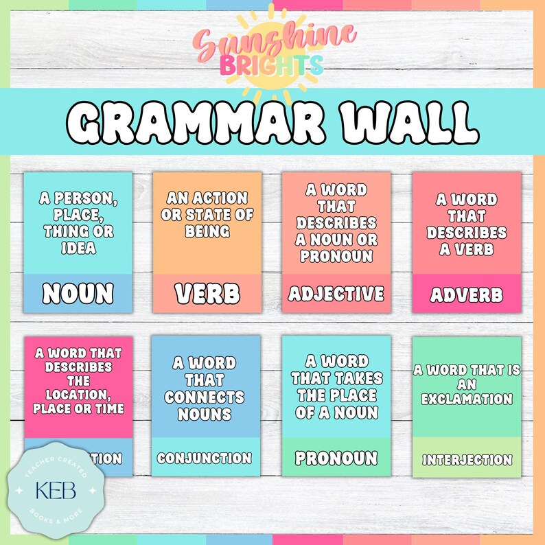 Sunshine Brights Classroom Decor Theme | Rainbow Elementary School ...