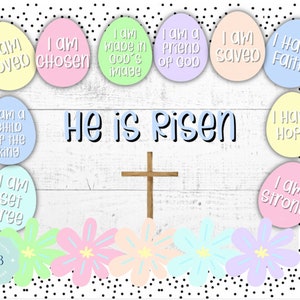 Bible Affirmation Bulletin Board Bundle for All Seasons | Christian ...