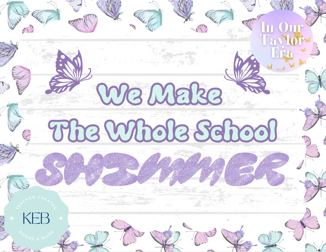 In Our Taylor Era Shimmer Bulletin Board Kit - Etsy