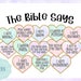 Bible Affirmation Bulletin Board Bundle for All Seasons | Christian ...