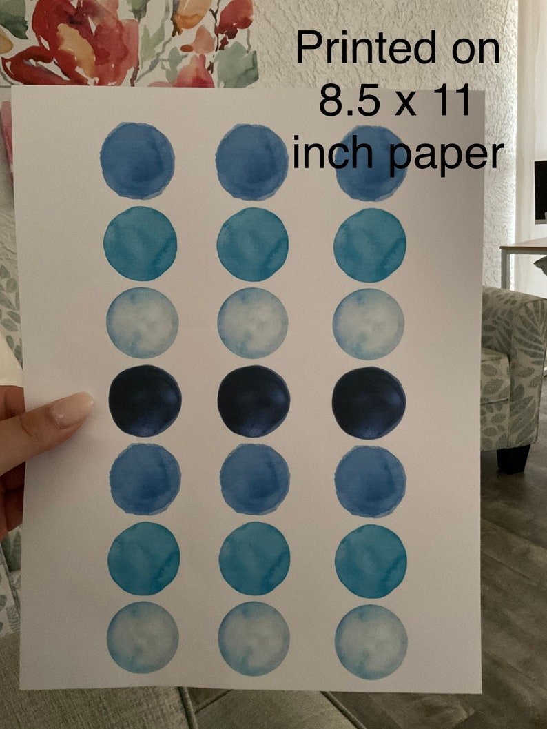 Calm Blue 28 Ft of Bulletin Board Border - Etsy