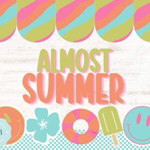 Retro Summer Classroom Decor Kit - Etsy