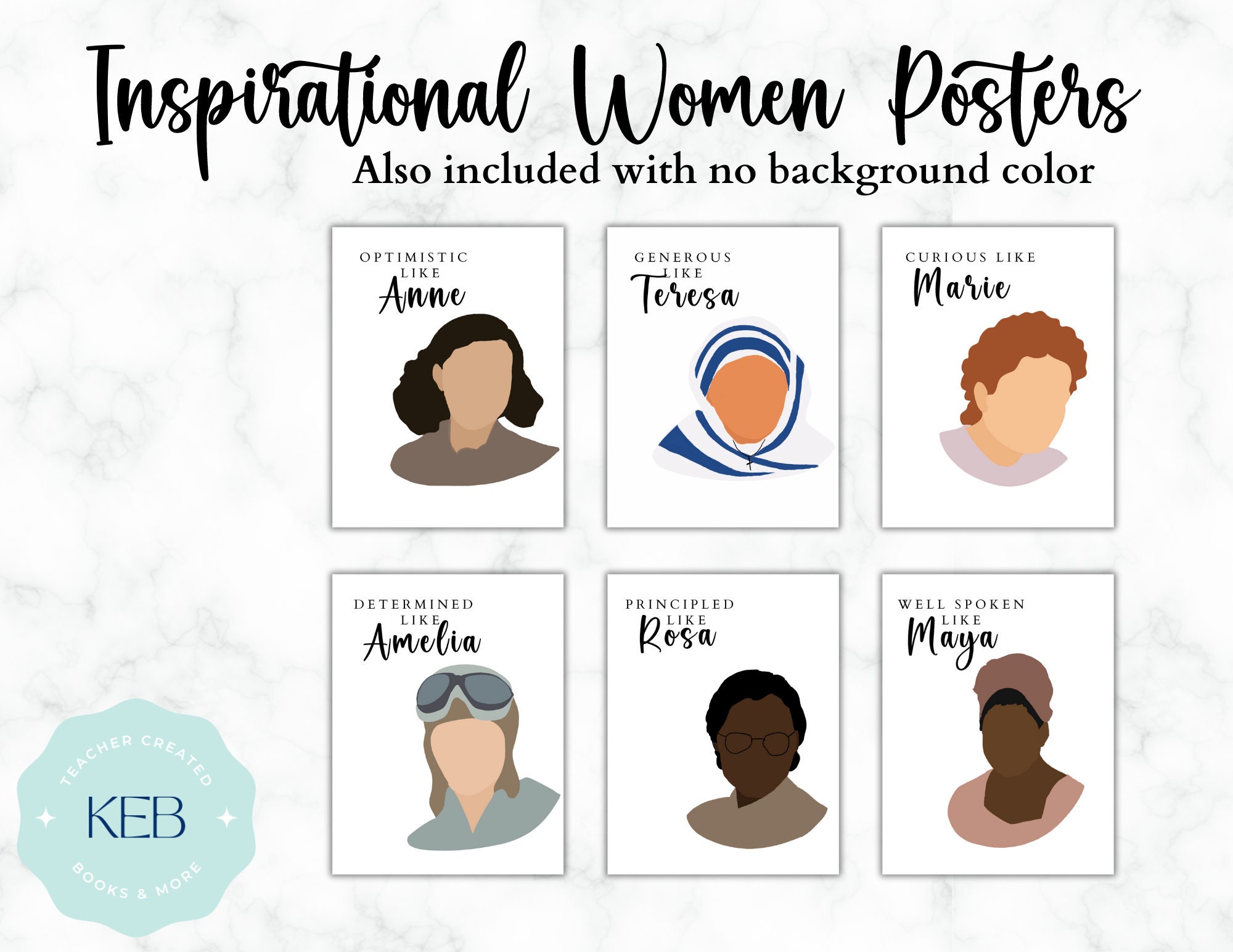 Womens History Month Inspirational Posters - Etsy