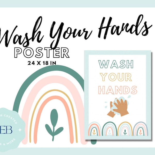 Wash Your Hands - Etsy
