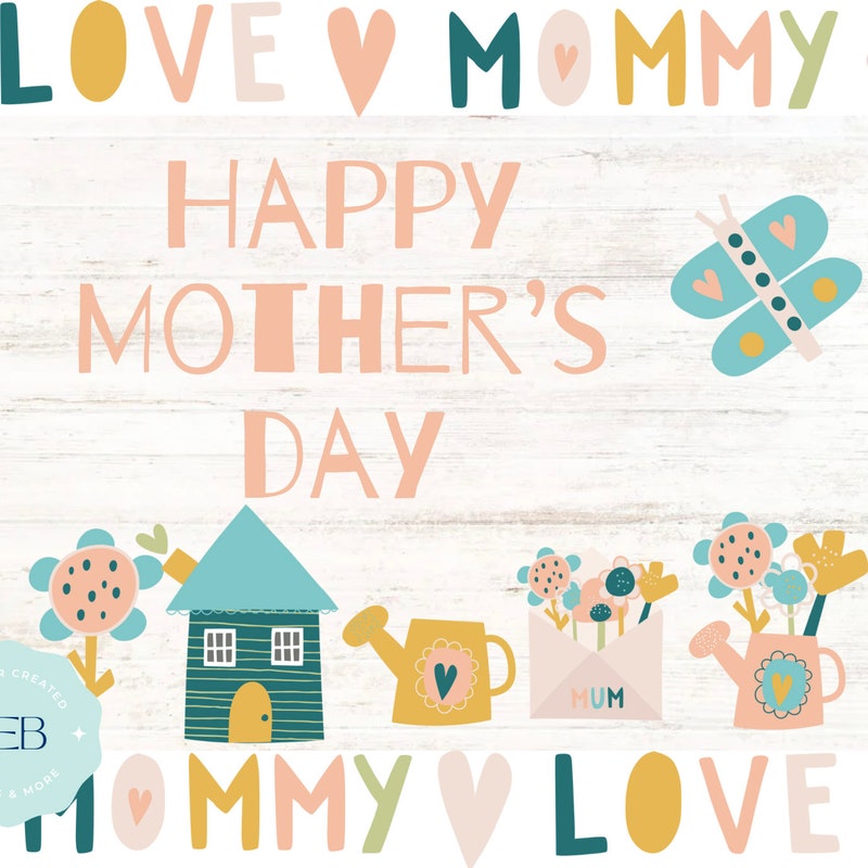 Mothers Day Bulletin Board - Etsy