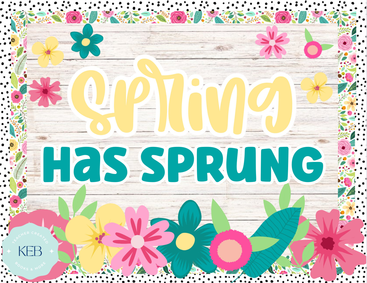 2 Easter Spring Classroom Bulletin Board Kits - Etsy