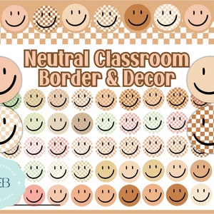 Neutral Classroom Borders & Decor - Etsy