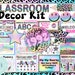 1992 Retro Rainbow Cheetah Classroom Decor Kit Bundle With 12 - Etsy