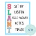 SLANT Classroom Poster in Bright Glitter - Etsy