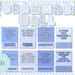 Blue Hydrangea Classroom Decor Bundle, Preppy Blue Classroom Theme ...