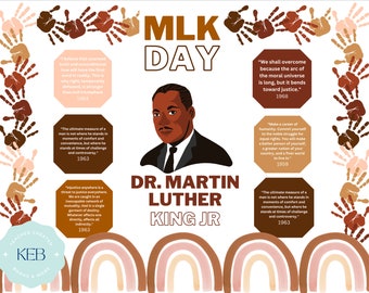 Mlk Bulletin Board - Etsy