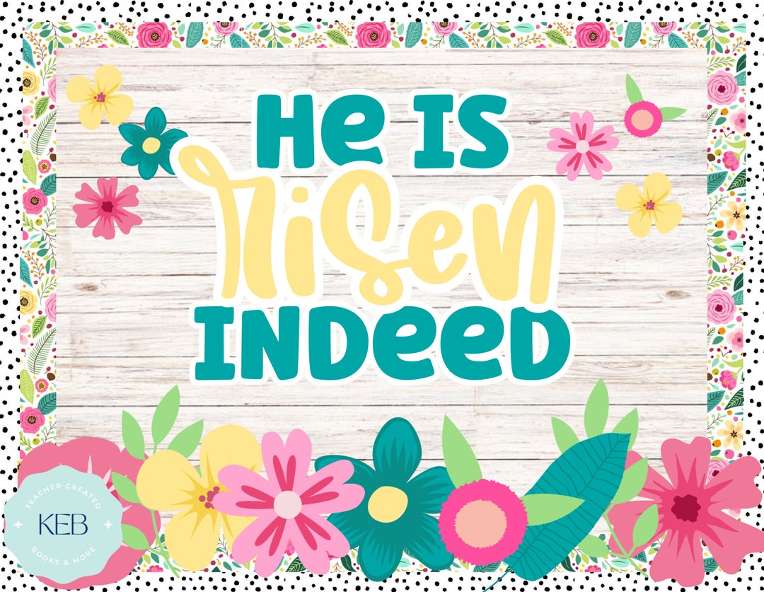 2 Easter Spring Classroom Bulletin Board Kits - Etsy