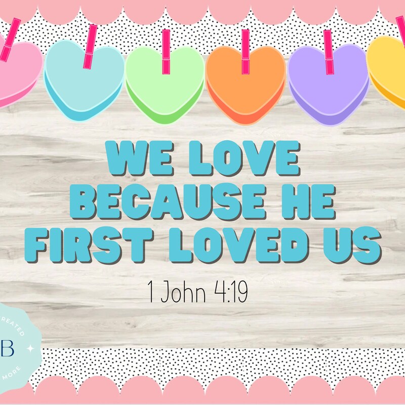 He First Loved Us - Etsy