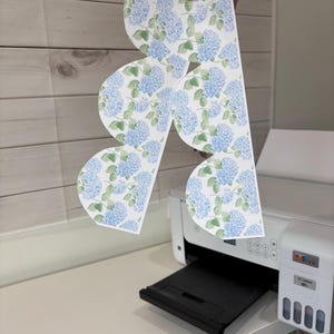 Preppy Blue Hydrangea Bulletin Board Borders - Etsy