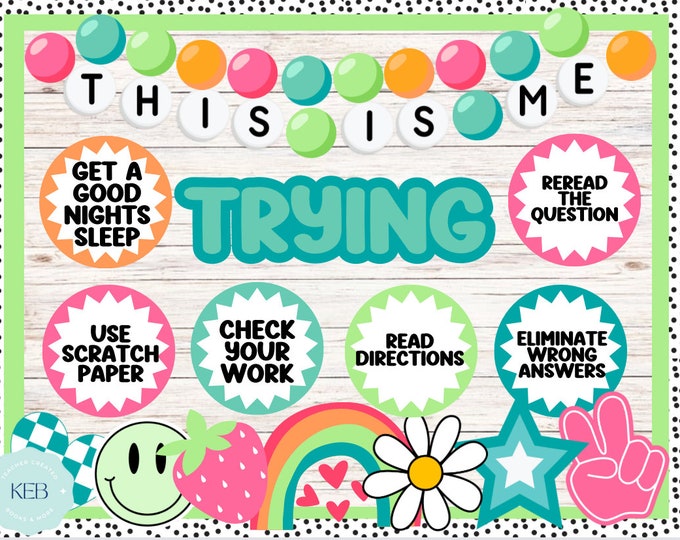 Test Prep Tips Classroom Bulletin Board Kit - Etsy