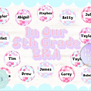 In Our Taylor Era Bulletin Board Kit 1st-7th Grade EDITABLE - Etsy