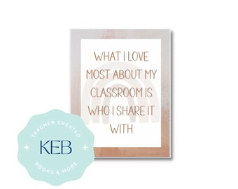 SLANT Classroom Poster in Bright Glitter - Etsy