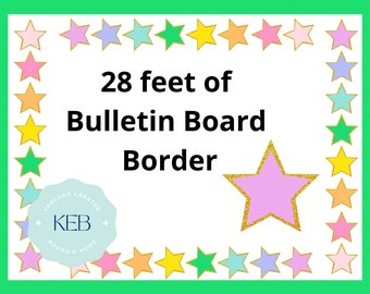 Star Bulletin Border - Etsy