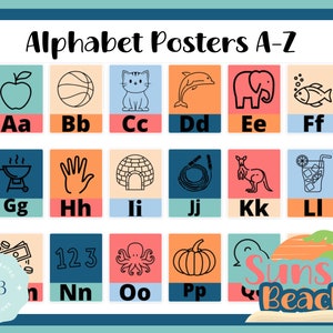 Sunset Beach Whole Classroom Decor Kit - Etsy