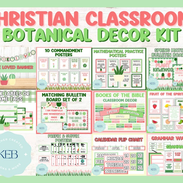 Classroom Decor Bundle - Etsy