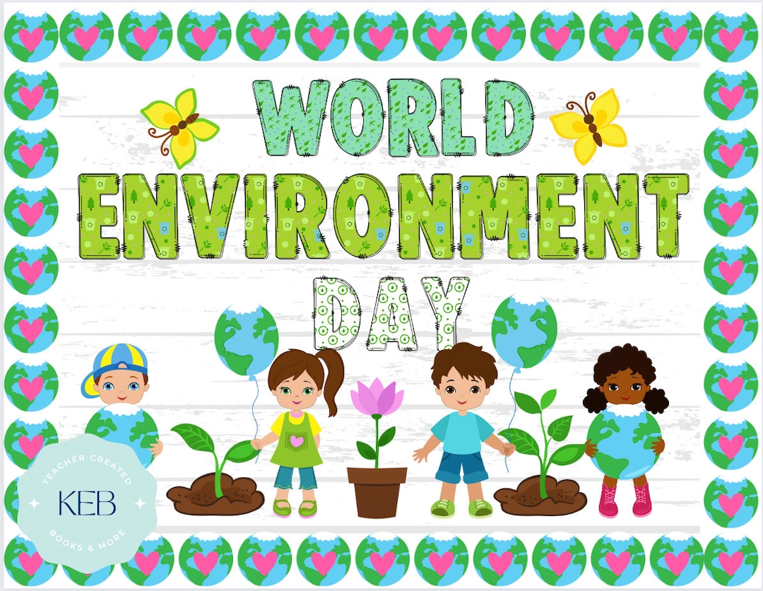 Environment Bulletin Board Kit - Etsy