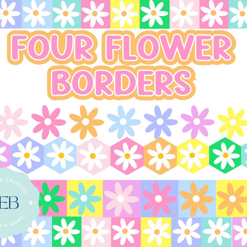 Whiteboard Borders - Etsy