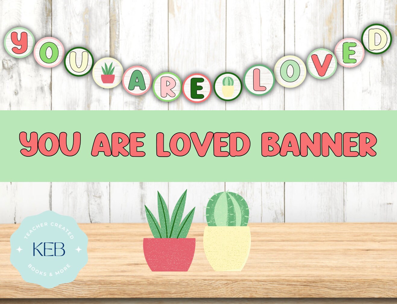 Botanical Christian Classroom Decor Bundle - Etsy