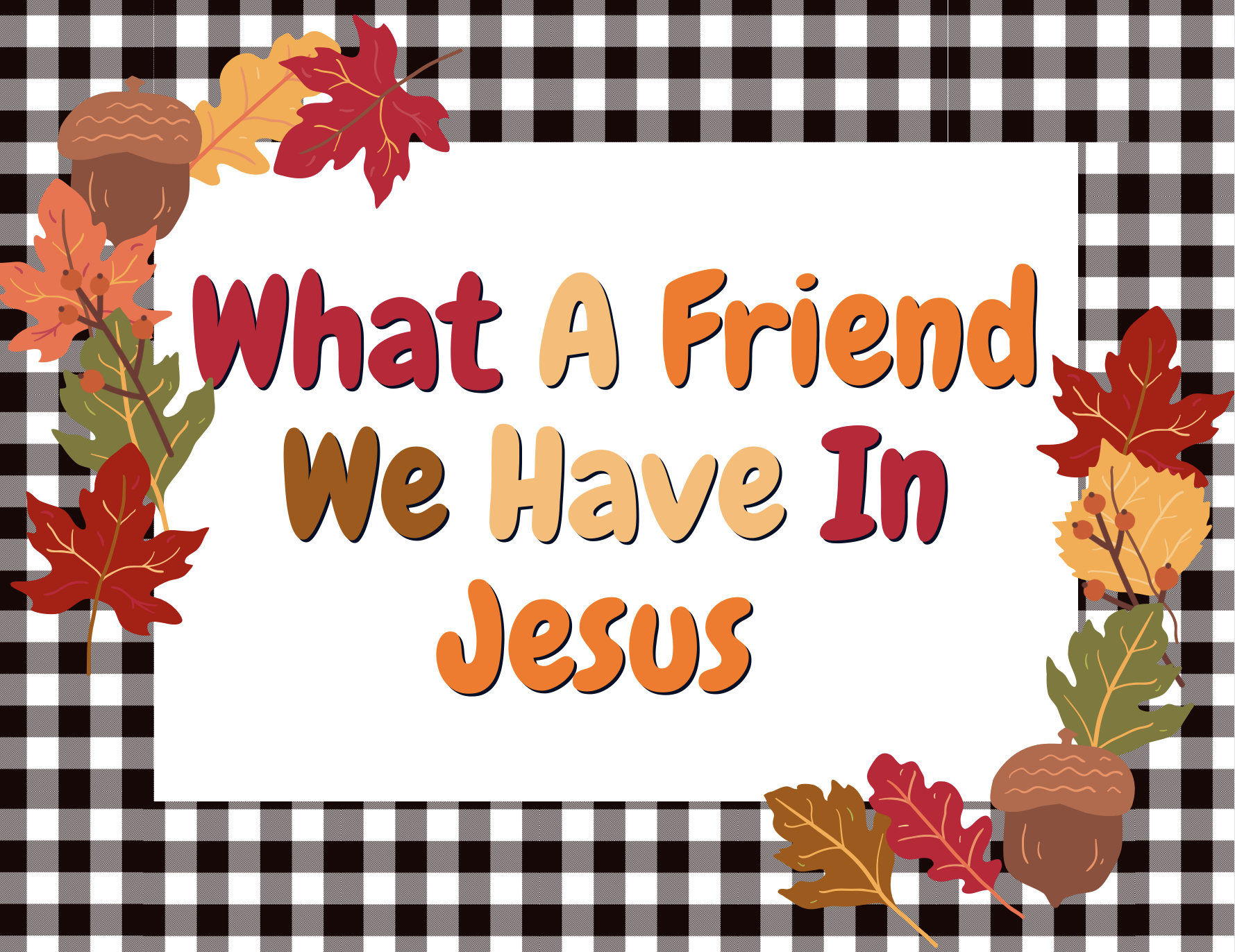 Friend in Jesus Bulletin Board Decor for Sunday School or Christian ...