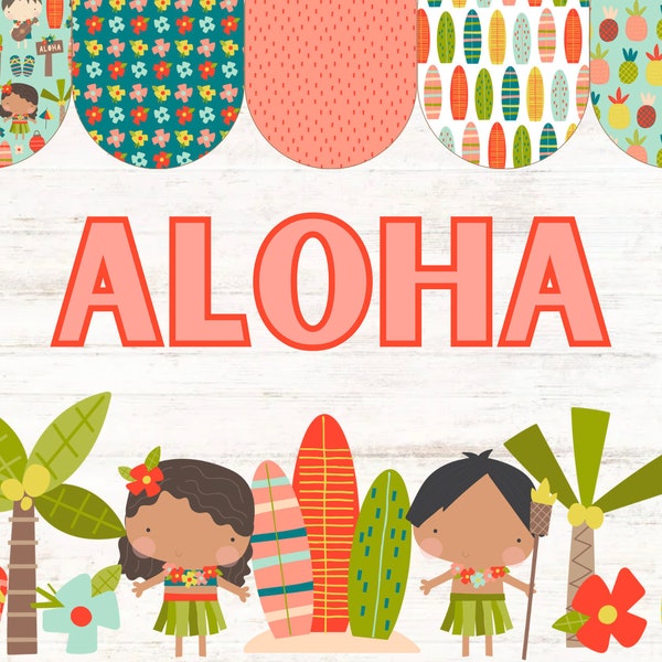 Hawaiian Bulletin Board - Etsy