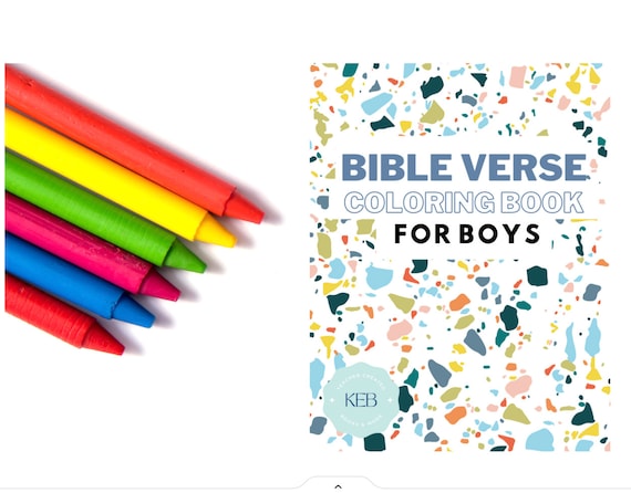 38 Bible Verse Coloring Book Pages for Boys Digital Download - Etsy