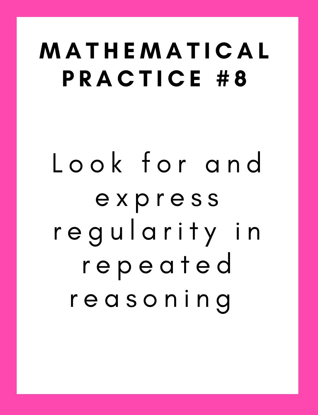 Eight Bright Mathematical Practice Posters - Etsy