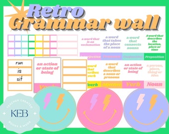 Grammar Wall Kit for the Classroom - Etsy