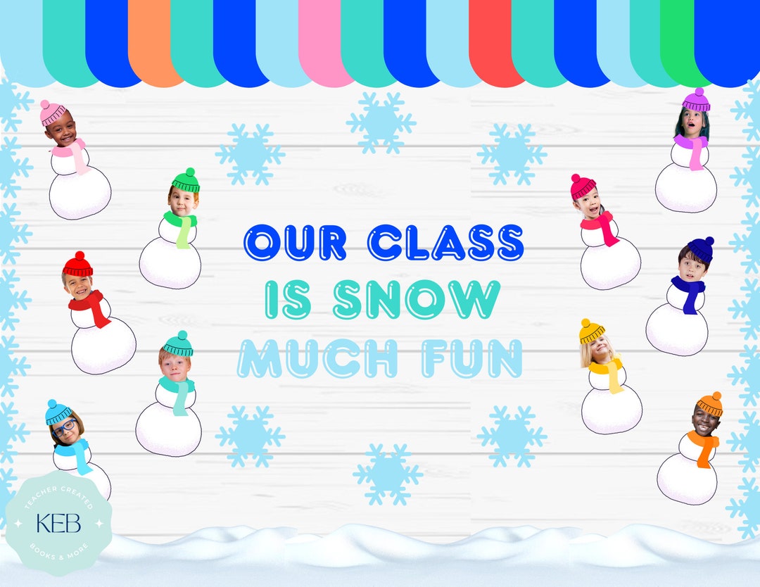 Our Class is Snow Much Fun Winter Bulletin Board - Etsy