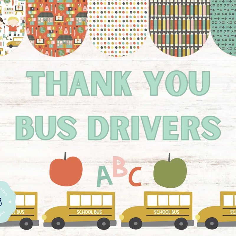 School Bus Bulletin Board - Etsy