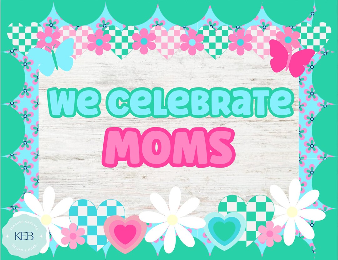 Mother’s Day Bulletin Board Kit - Etsy